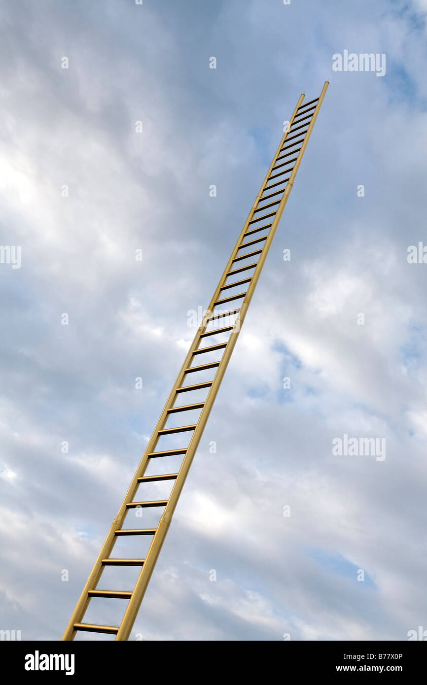 Golden ladder hi-res stock photography and images - Alamy
