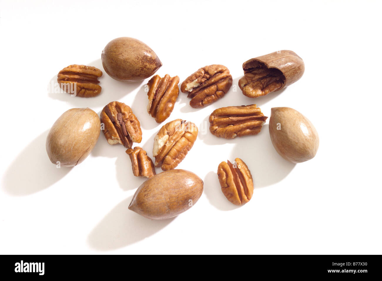 Pecan nuts, close-up Stock Photo - Alamy
