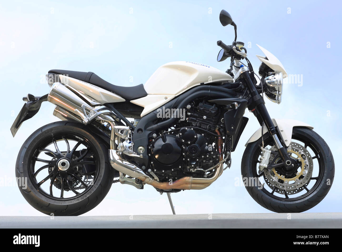 Motorcycle, Triumph Speed Triple Stock Photo - Alamy