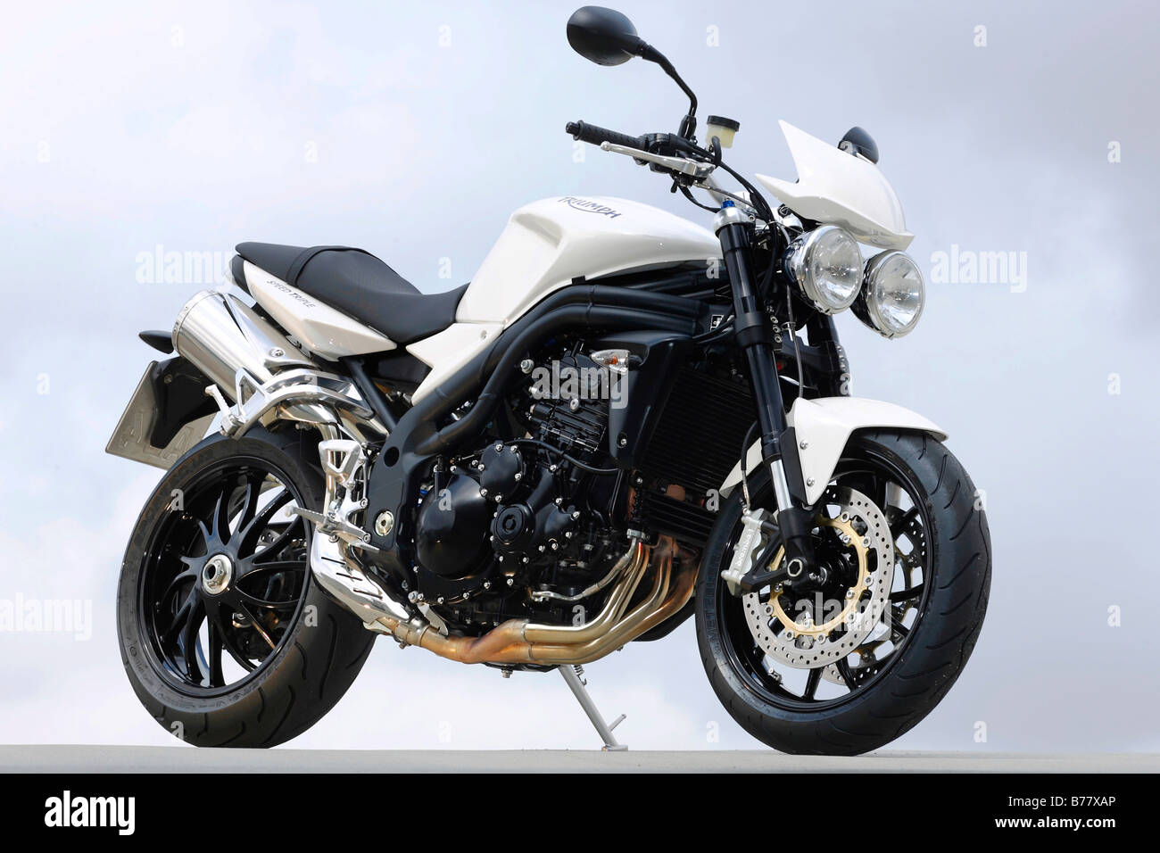 Motorcycle, Triumph Speed Triple Stock Photo - Alamy