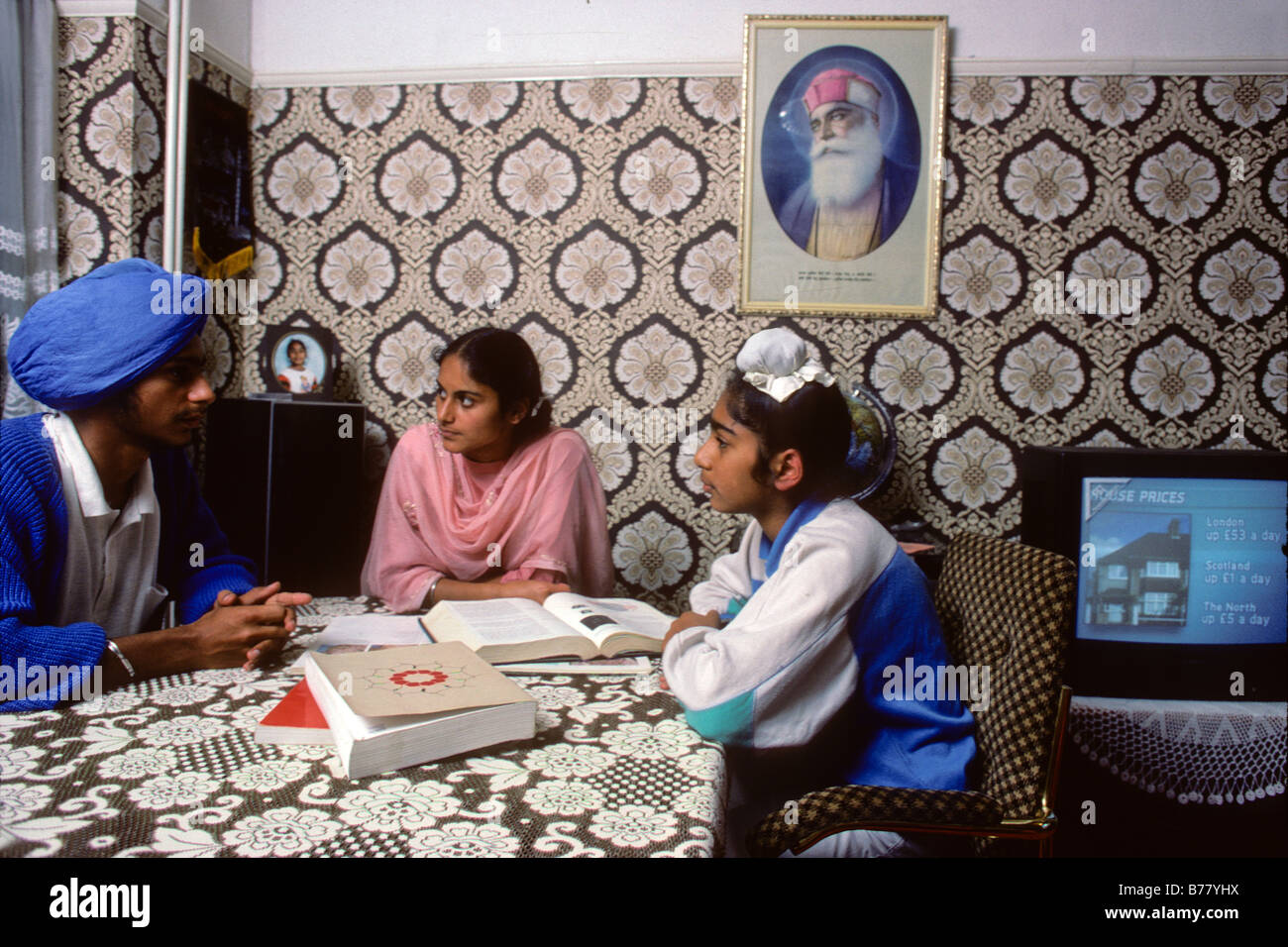 Part of a group of high achieving young British Asians - a Sikh teenage ...