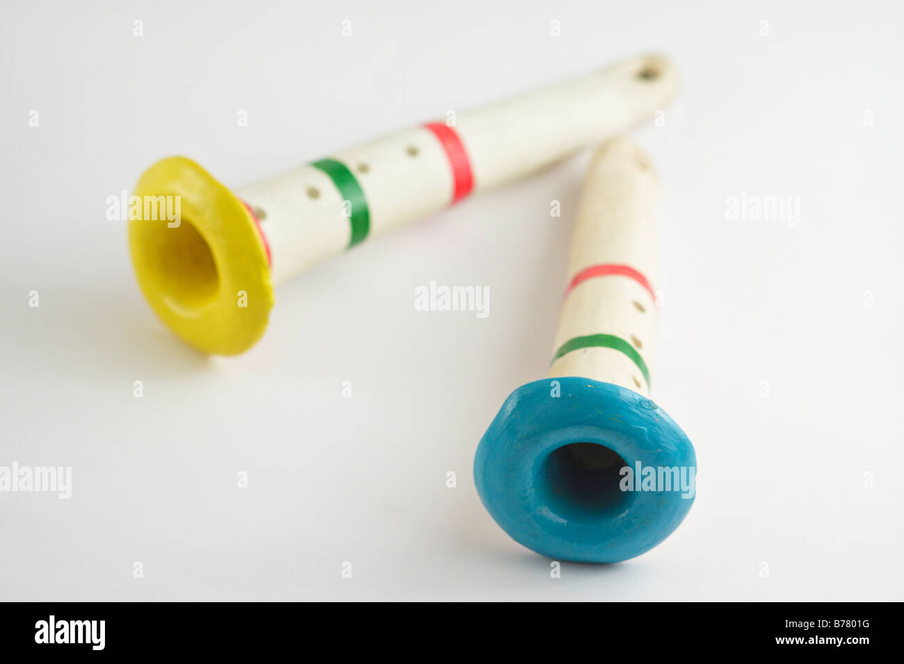 Handmade traditional whistle/flute Stock Photo - Alamy