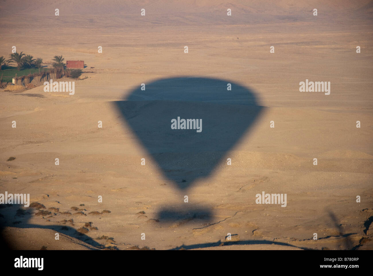 Hot Air Balloon Shadow Stock Photo - Alamy