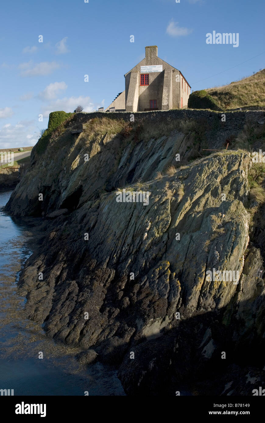Sail Loft museum, Amlwch Harbour, Anglesey, North Wales Stock Photo - Alamy