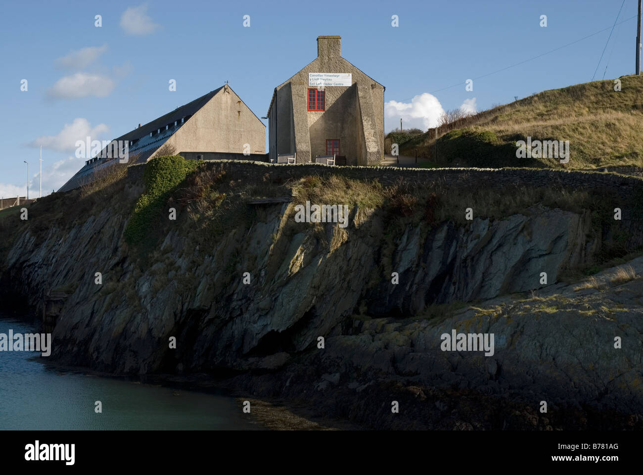 Sail Loft museum, Amlwch Harbour, Anglesey, North Wales Stock Photo - Alamy