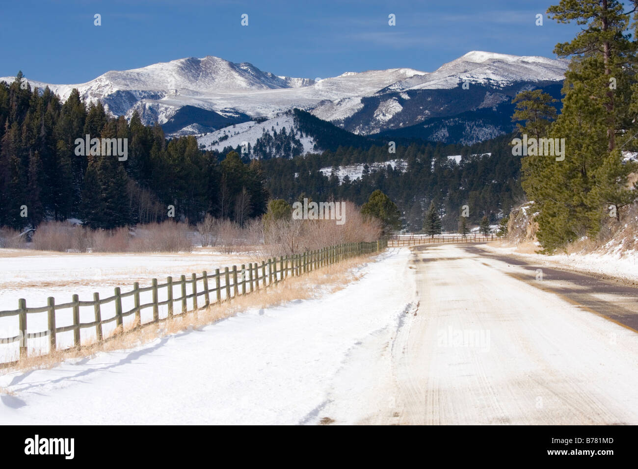 Mount evans road hi-res stock photography and images - Alamy
