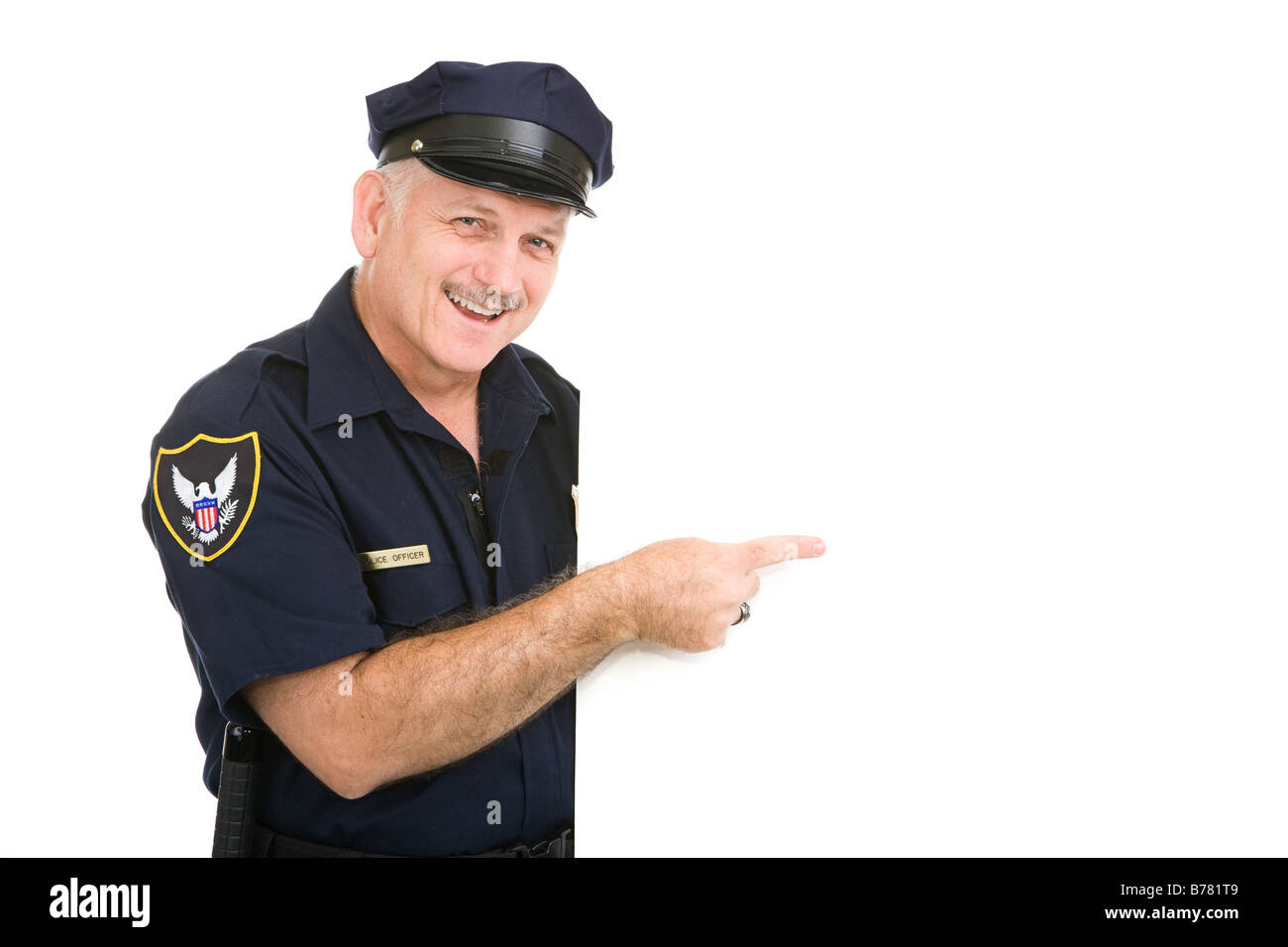 Police badge and blank hi-res stock photography and images - Alamy