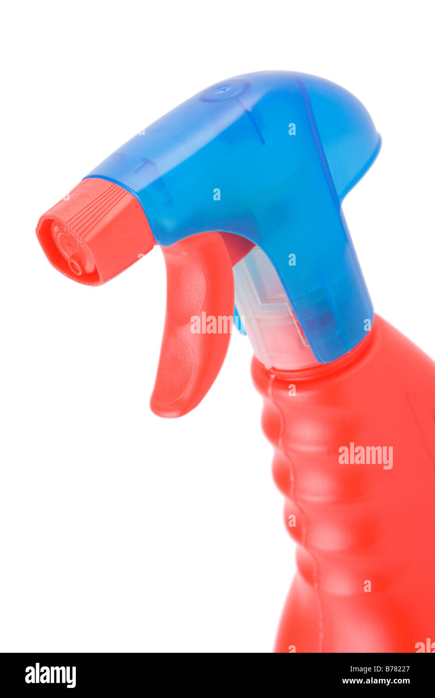 Close up of a detergent spray bottle Stock Photo - Alamy