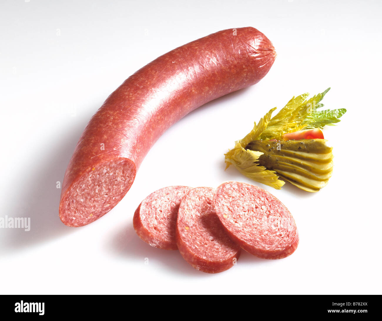 Saveloy sausage hi-res stock photography and images - Alamy
