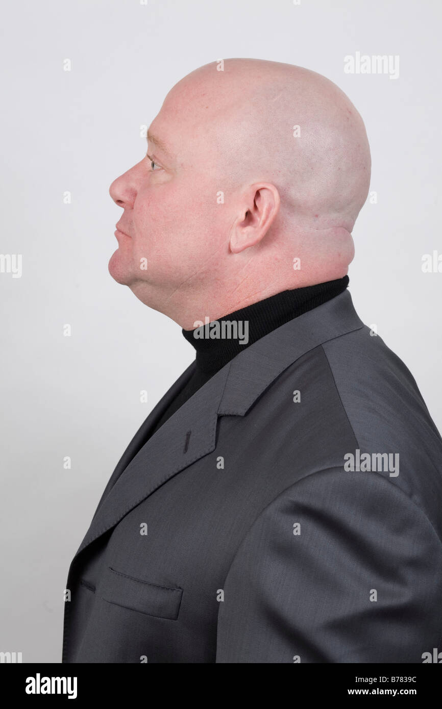 Adult man staring , portrait Stock Photo - Alamy