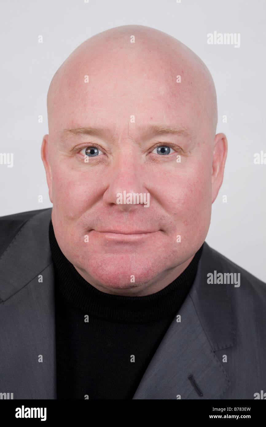 Adult man staring , portrait Stock Photo - Alamy