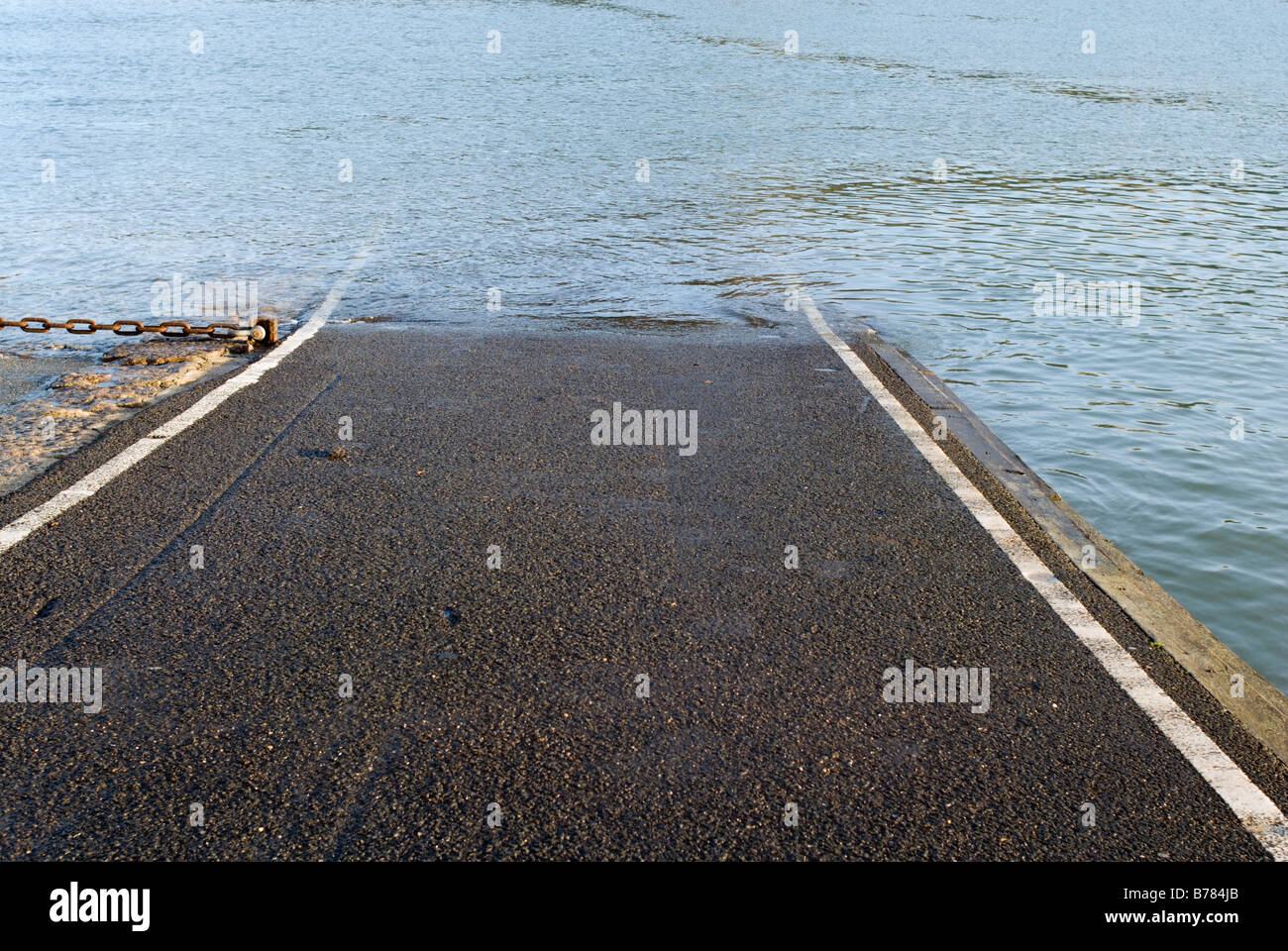 A slipway for a car ferry Stock Photo - Alamy