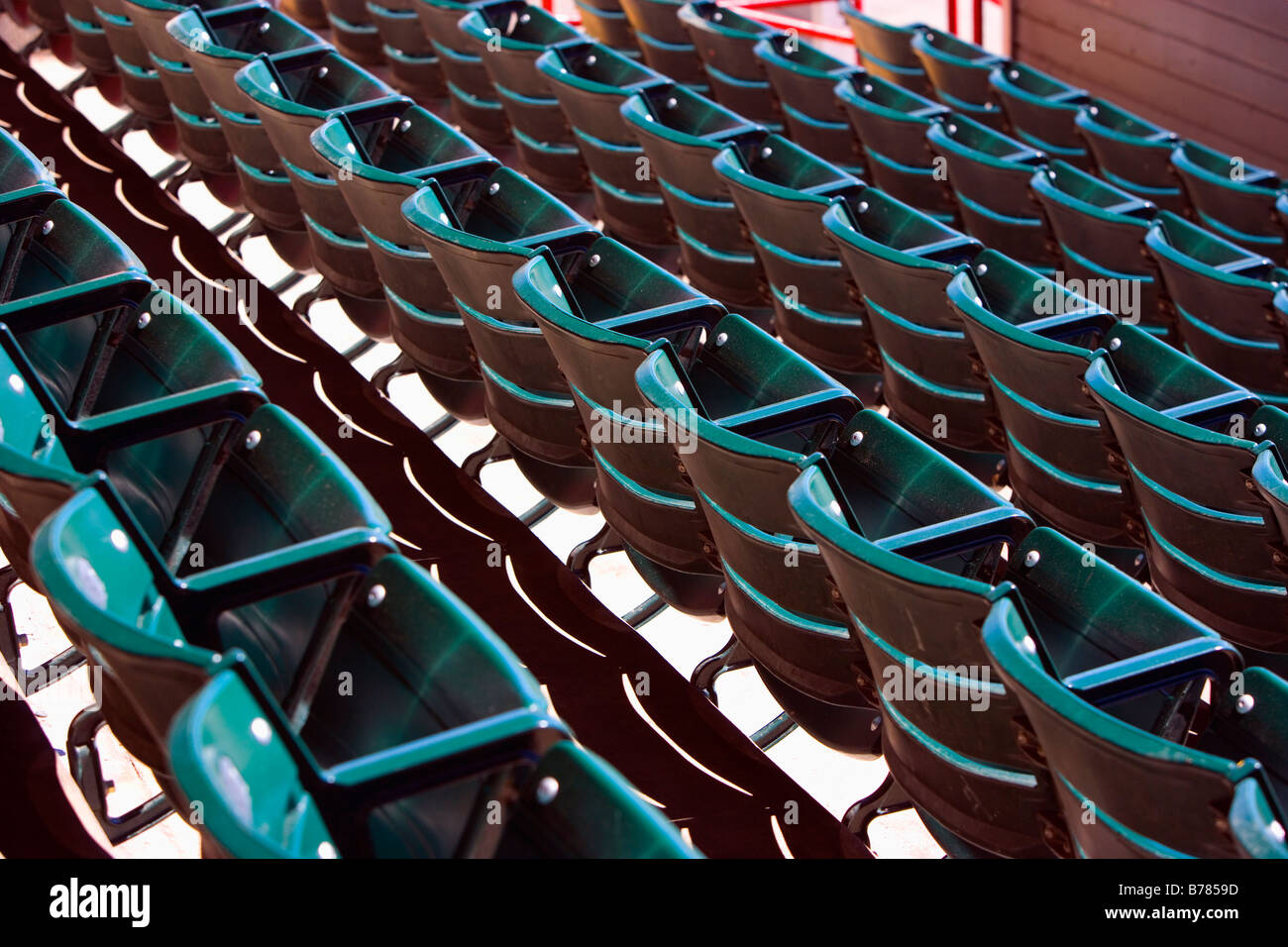 Wooden stadium seating hi-res stock photography and images - Alamy