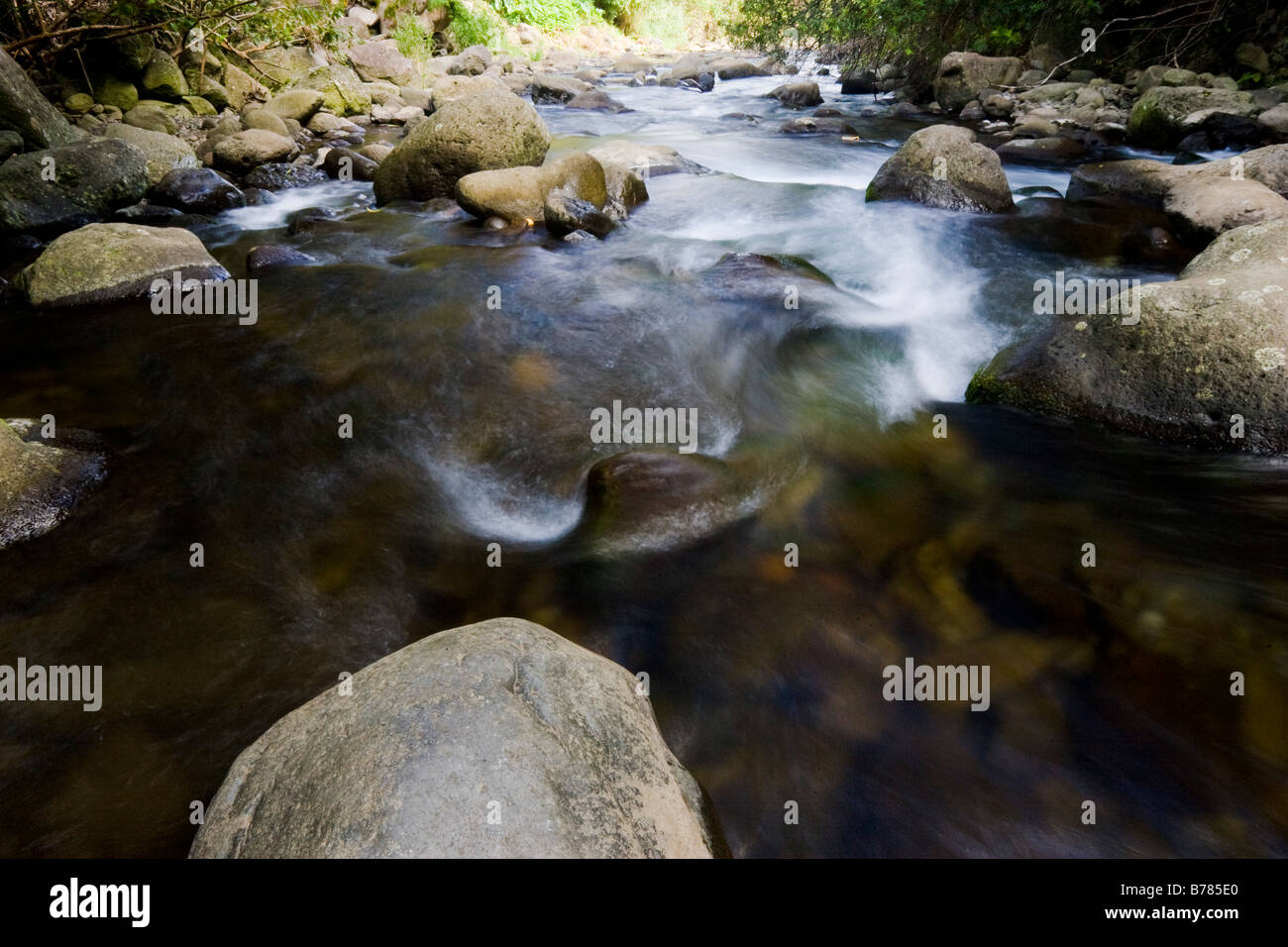 Iao River looking downstream Stock Photo - Alamy