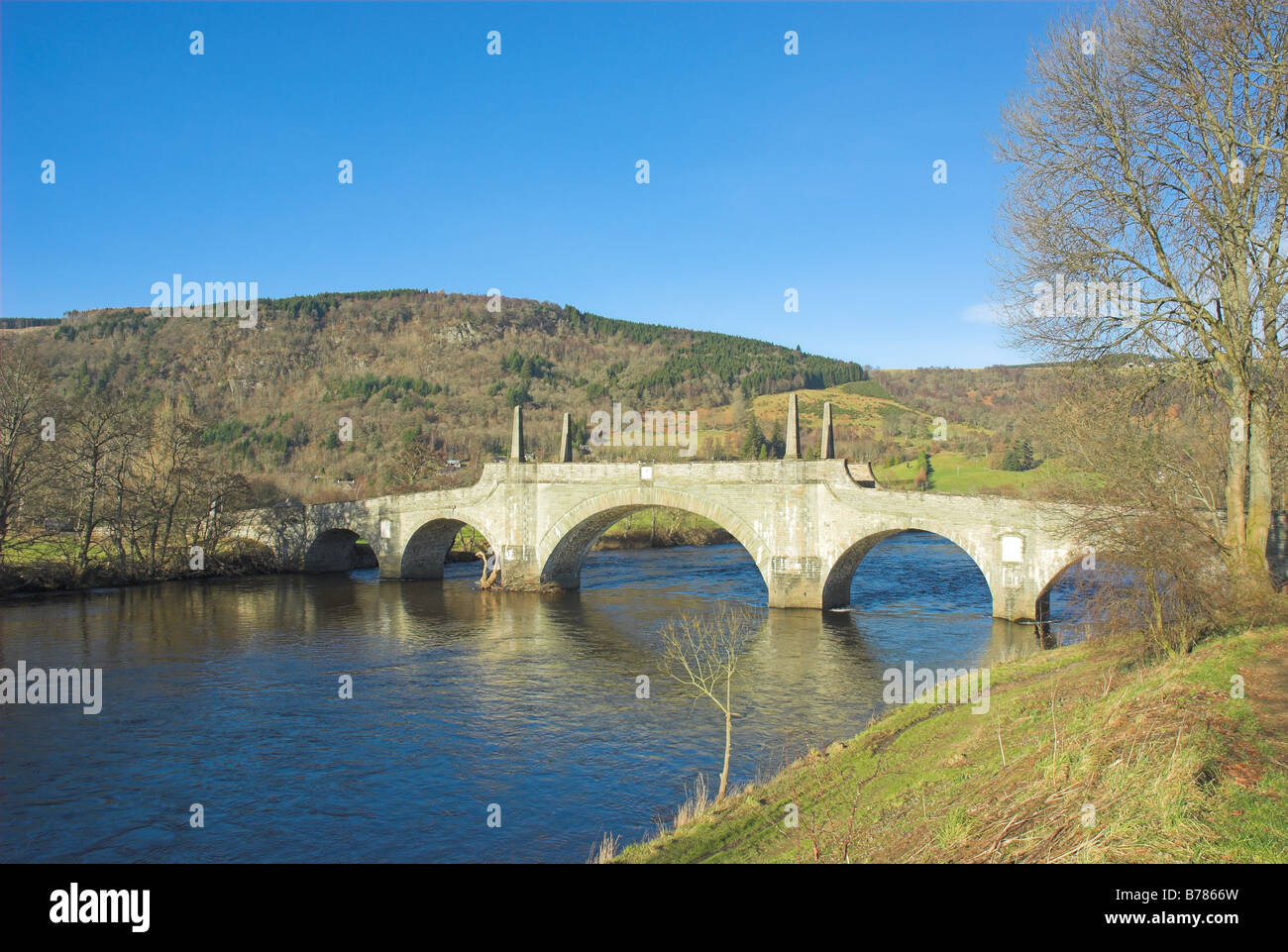 Aberfeldy scotland bridge hi-res stock photography and images - Alamy