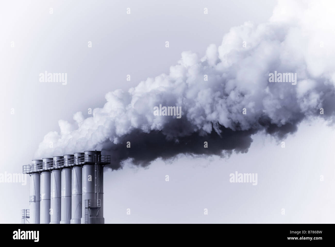 Black smoke chimney hi-res stock photography and images - Alamy