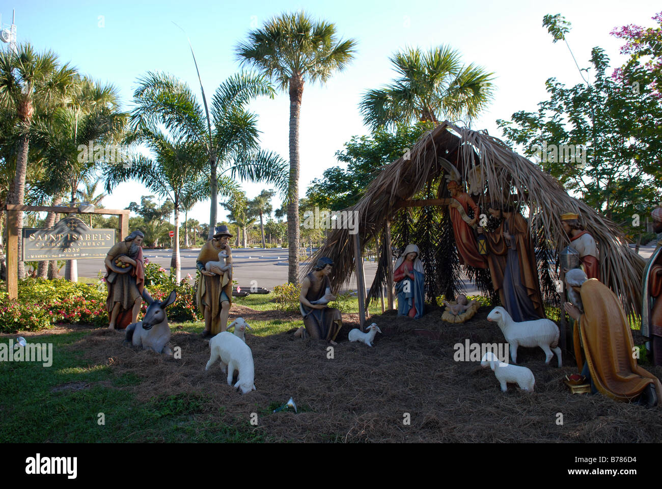 Nativity scene mother god hi-res stock photography and images - Alamy