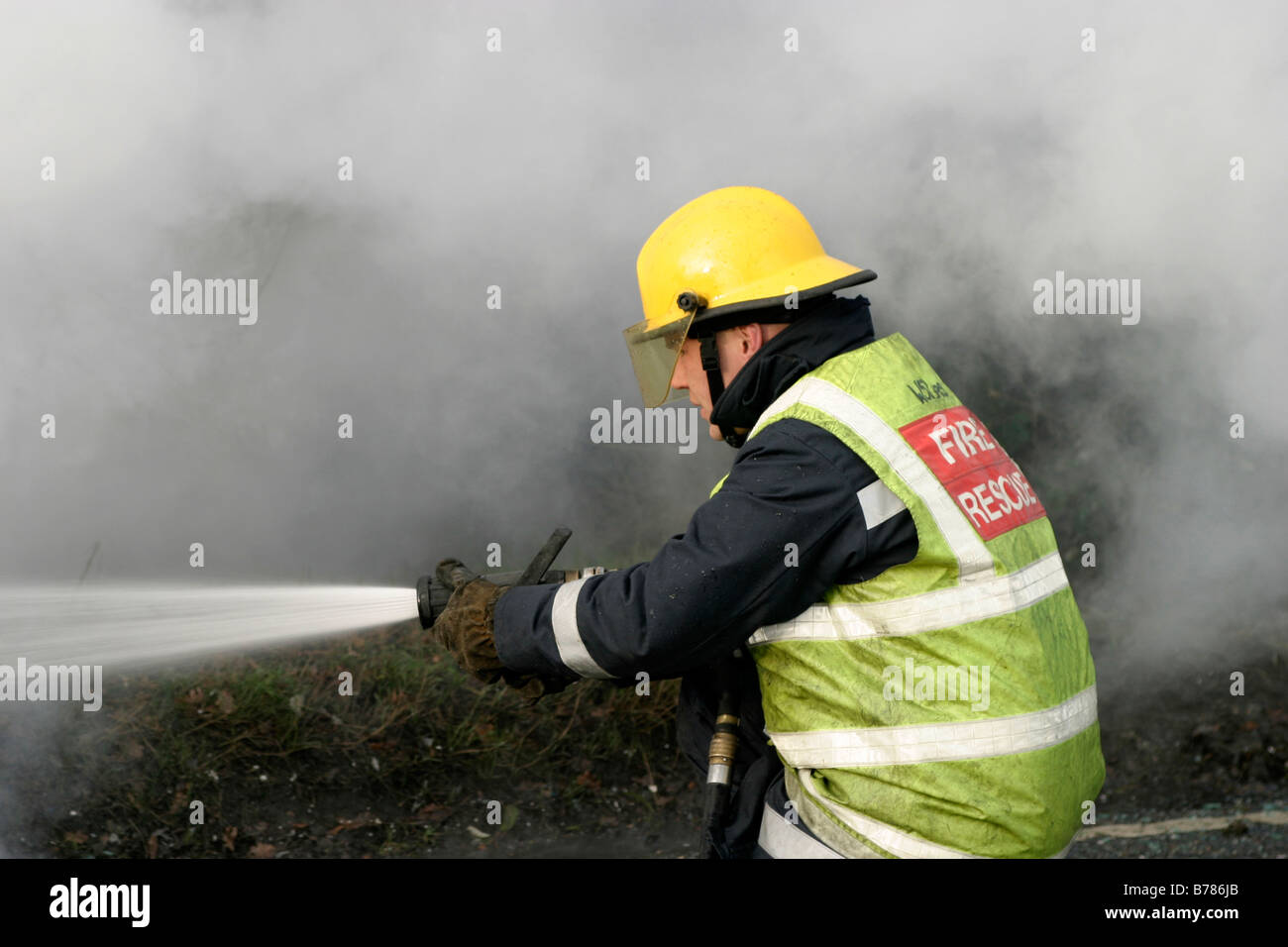 Using fire hose reel hi-res stock photography and images - Alamy