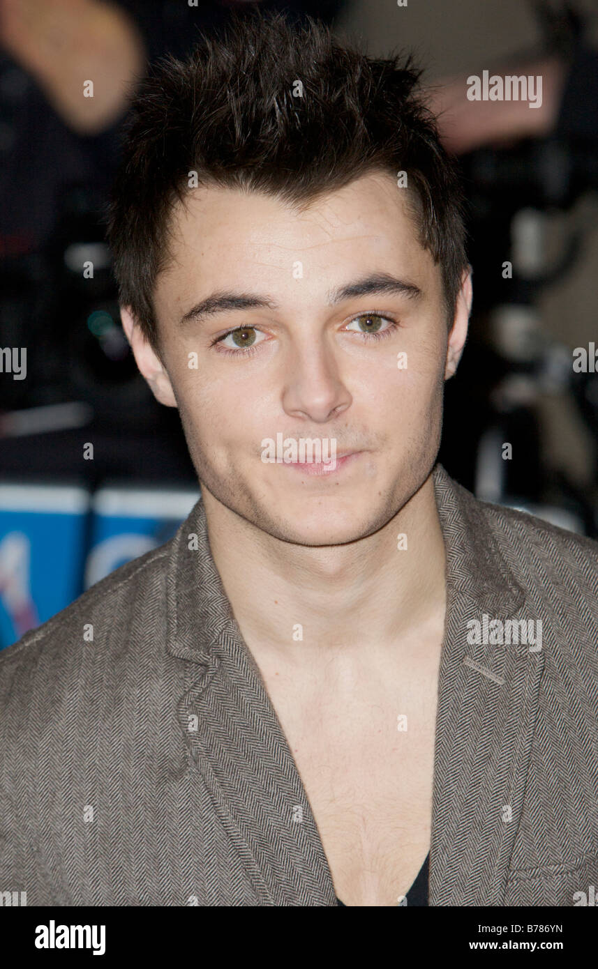 Leon Jackson attending the Premier of the Yes man Vue Cinema Leicester ...