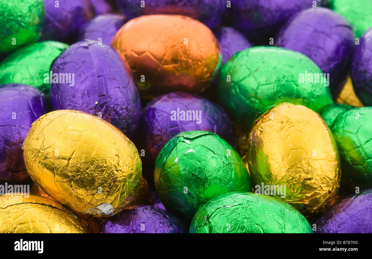 lots of easter eggs for backgrounds Stock Photo - Alamy