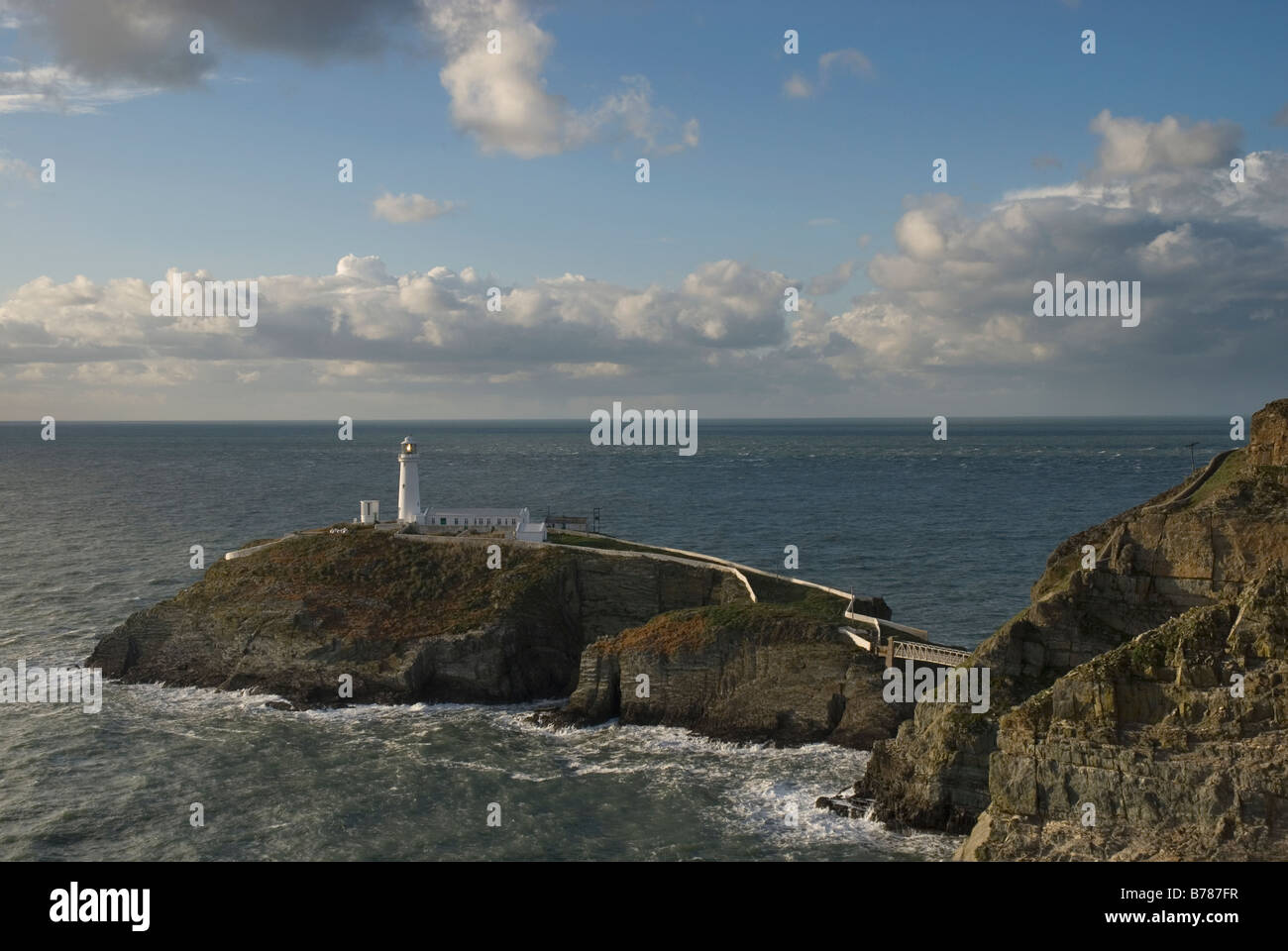 South Stack Lighthouse, Anglesey, North Wales Stock Photo - Alamy