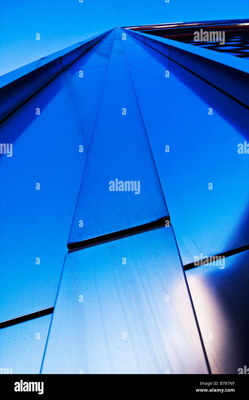 Skyscraper facade in abstract composition Stock Photo - Alamy