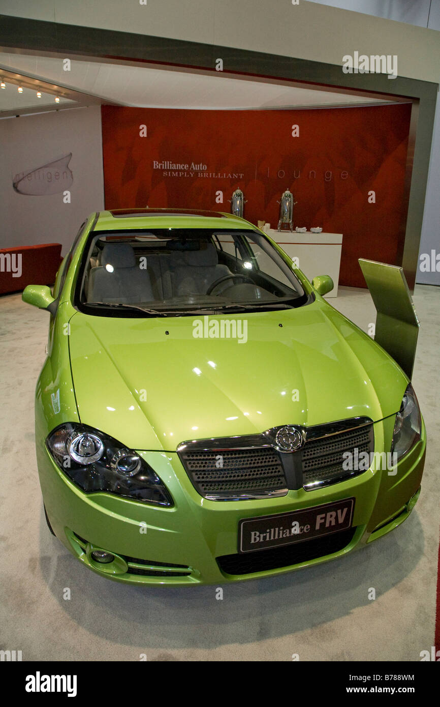 Detroit Michigan The Chinese made Brilliance FRV on display at the ...