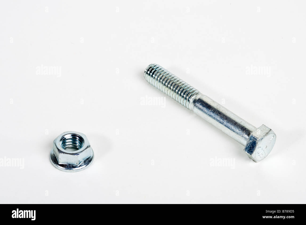 A nut and bolt Stock Photo - Alamy