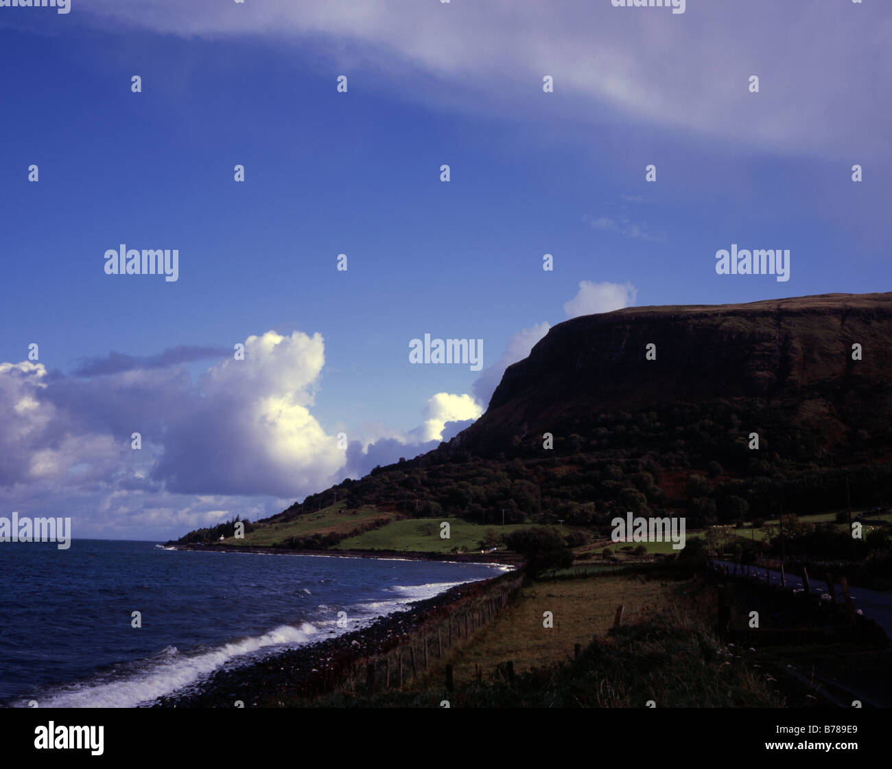 Coastal Headland Cushendall County Antrim Ireland Stock Photo - Alamy