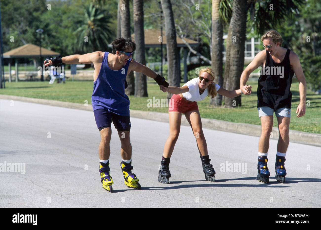 Rollerblading miami hi-res stock photography and images - Alamy