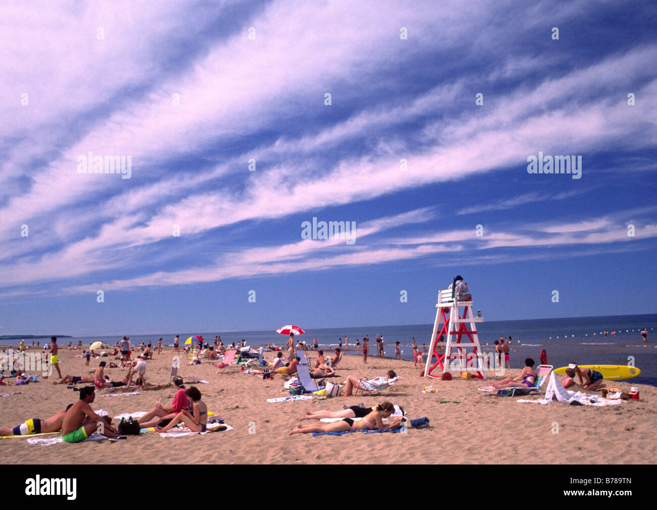 Cavendish beach in Prince Edward Island PEI in canada Stock Photo - Alamy