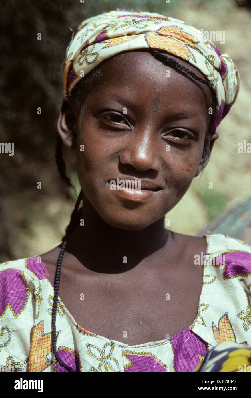 Fulani tribe woman tattoo hi-res stock photography and images - Alamy