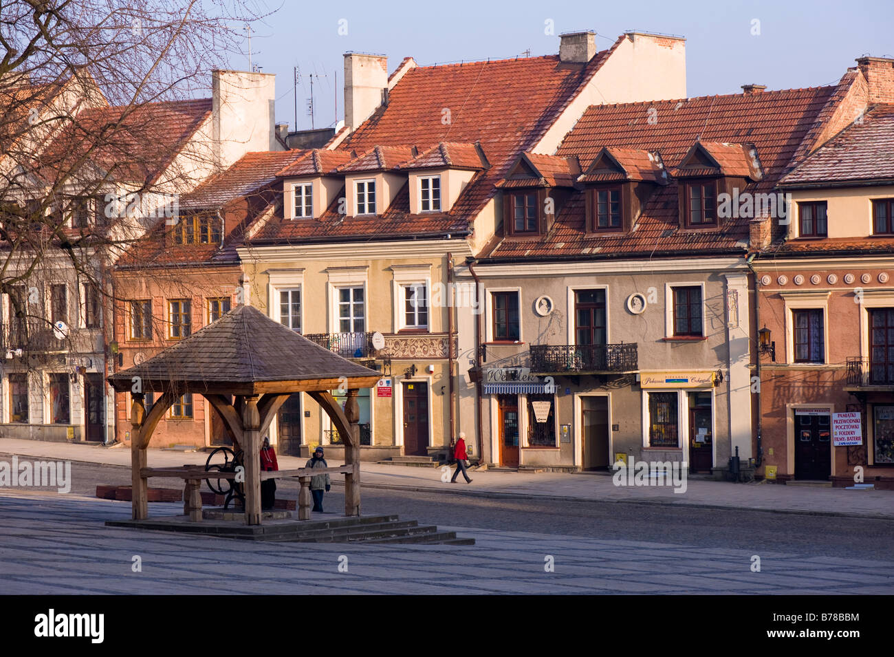 Main Square Sandomierz Poland Stock Photo - Alamy