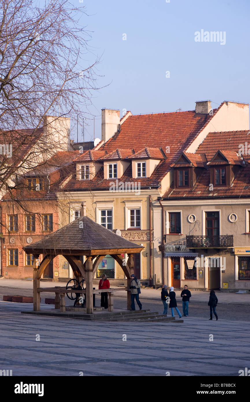 Main Square Sandomierz Poland Stock Photo - Alamy