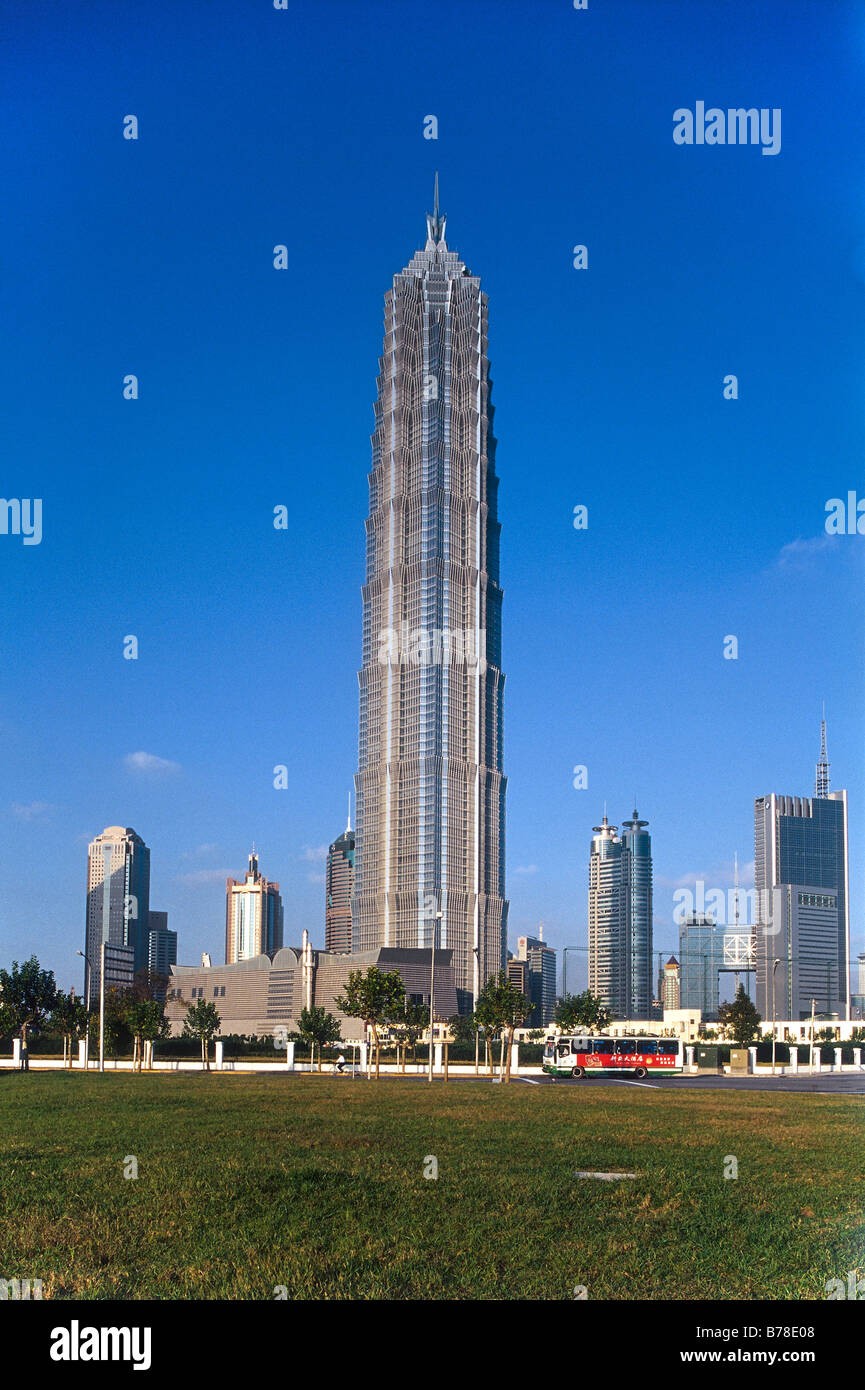 China,Shanghai,Pudong,Jin Mao Building Stock Photo - Alamy
