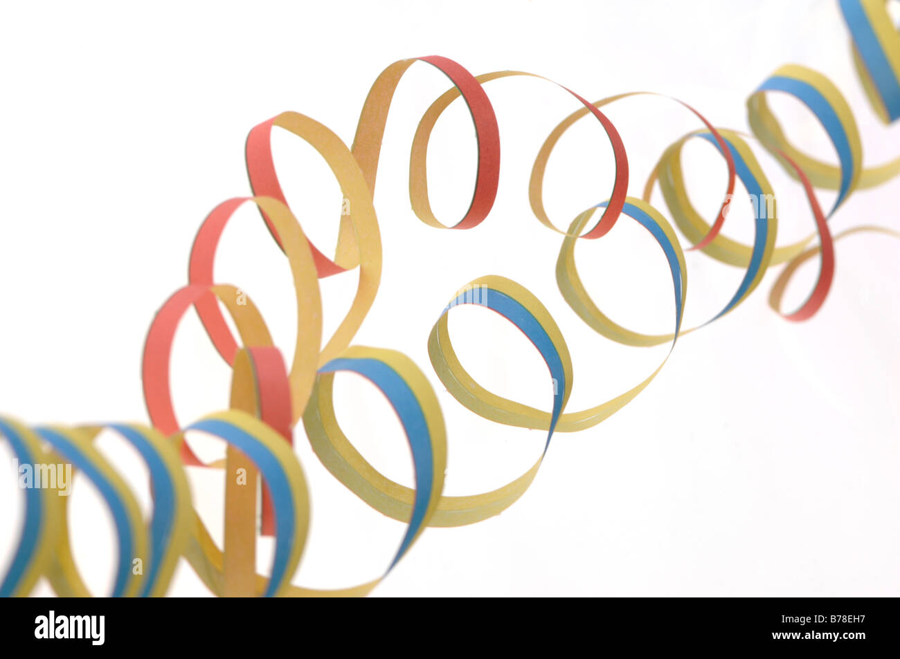 Red and white streamers and cutout hi-res stock photography and images ...