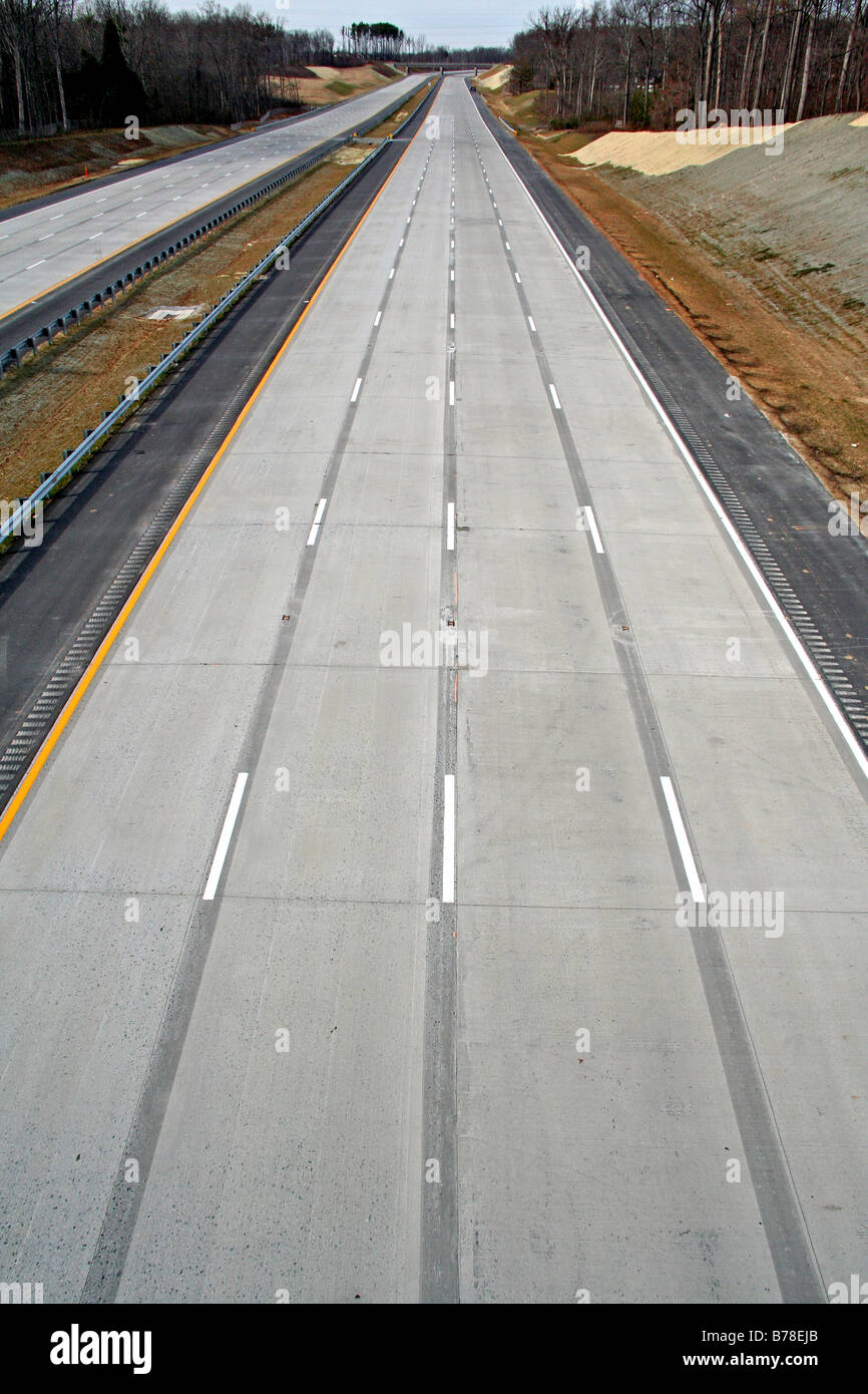 New Interstate Highway Greensboro North Carolina Stock Photo - Alamy