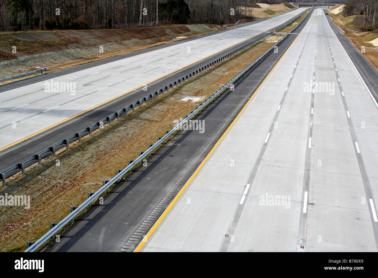 New Interstate Highway Greensboro North Carolina Stock Photo - Alamy
