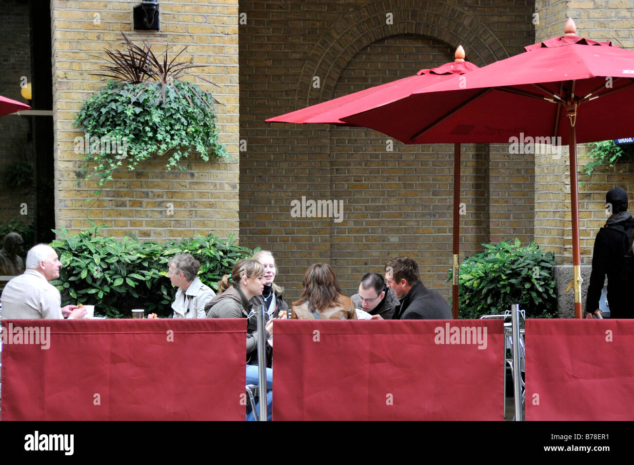 Cafe rouge Coffee Shop near Tower Bridge London Stock Photo - Alamy