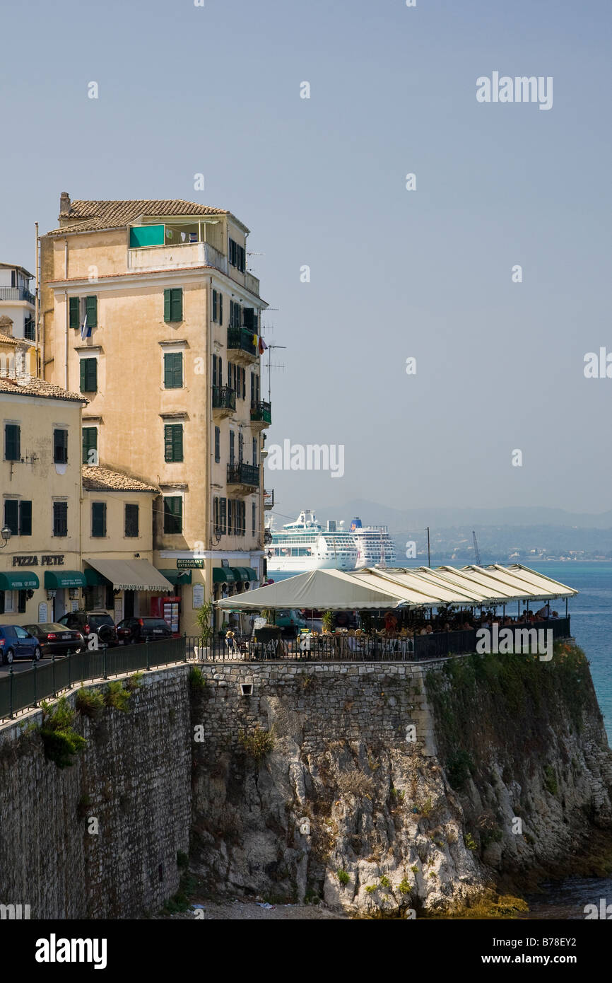 Old Port Area, Corfu Town , Corfu, Greece Stock Photo - Alamy