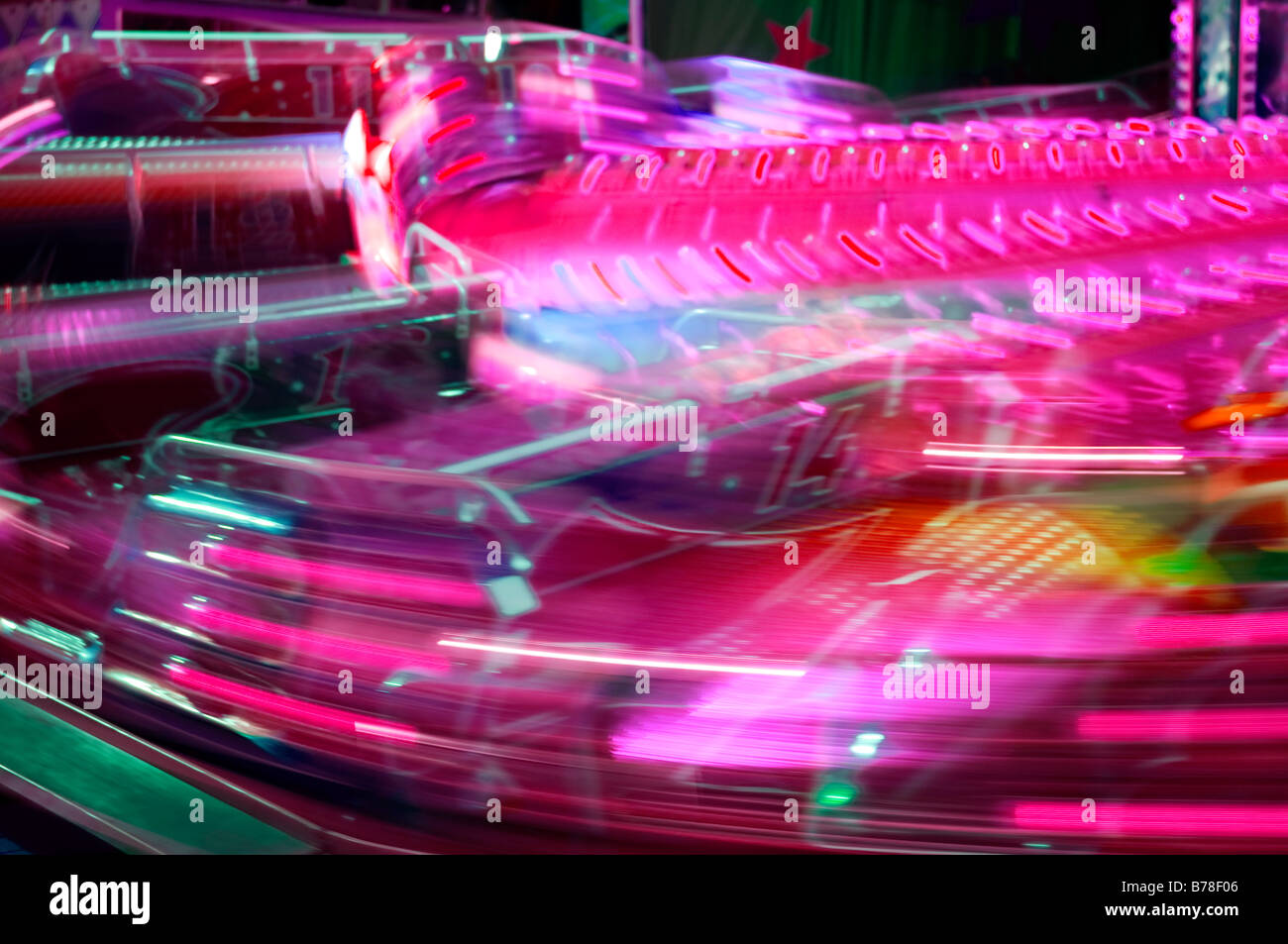 Fairground ride lights motion move hi-res stock photography and images ...