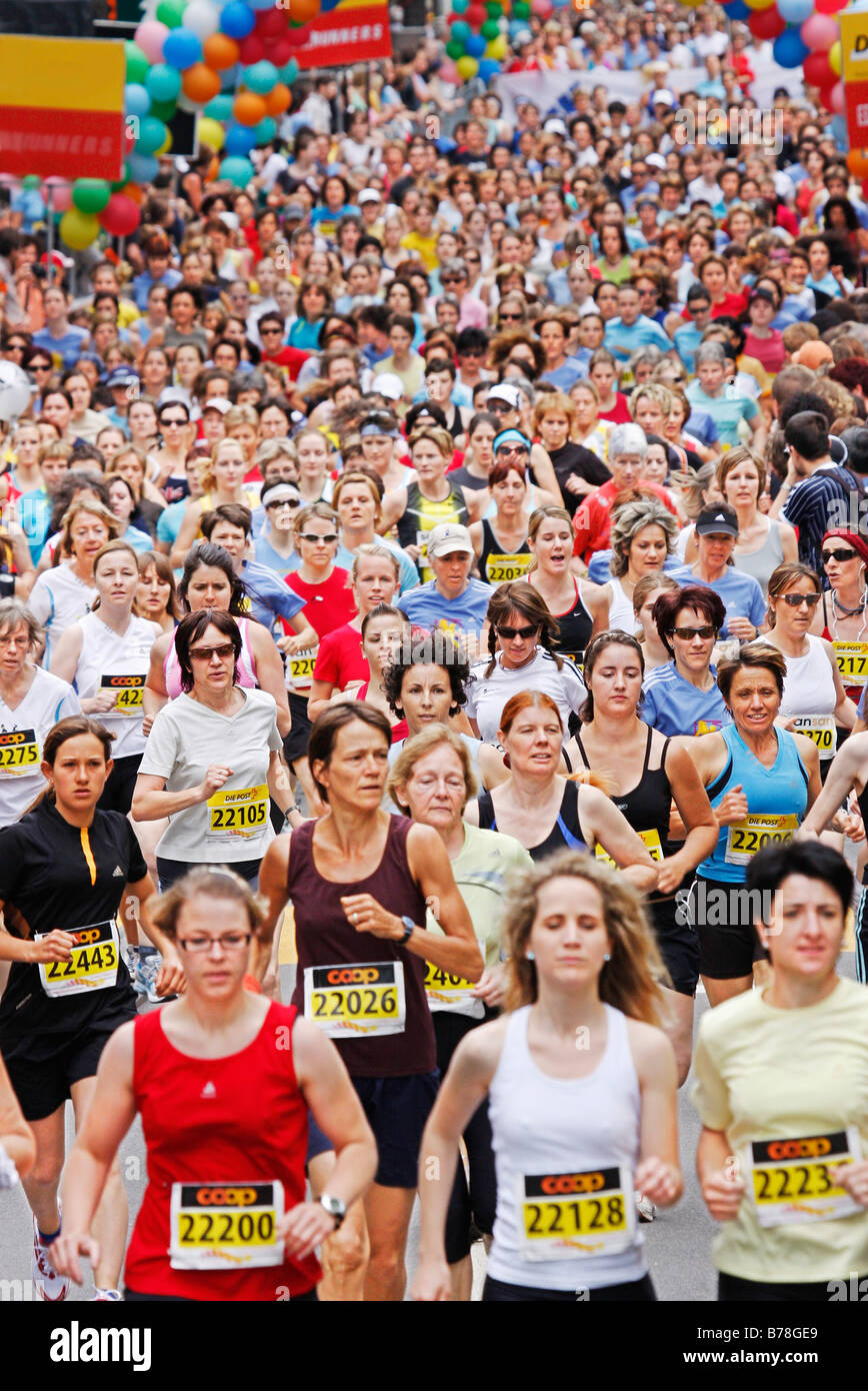 Runner field, Swiss Women's Run, 1 June 2008, Berne, Switzerland ...