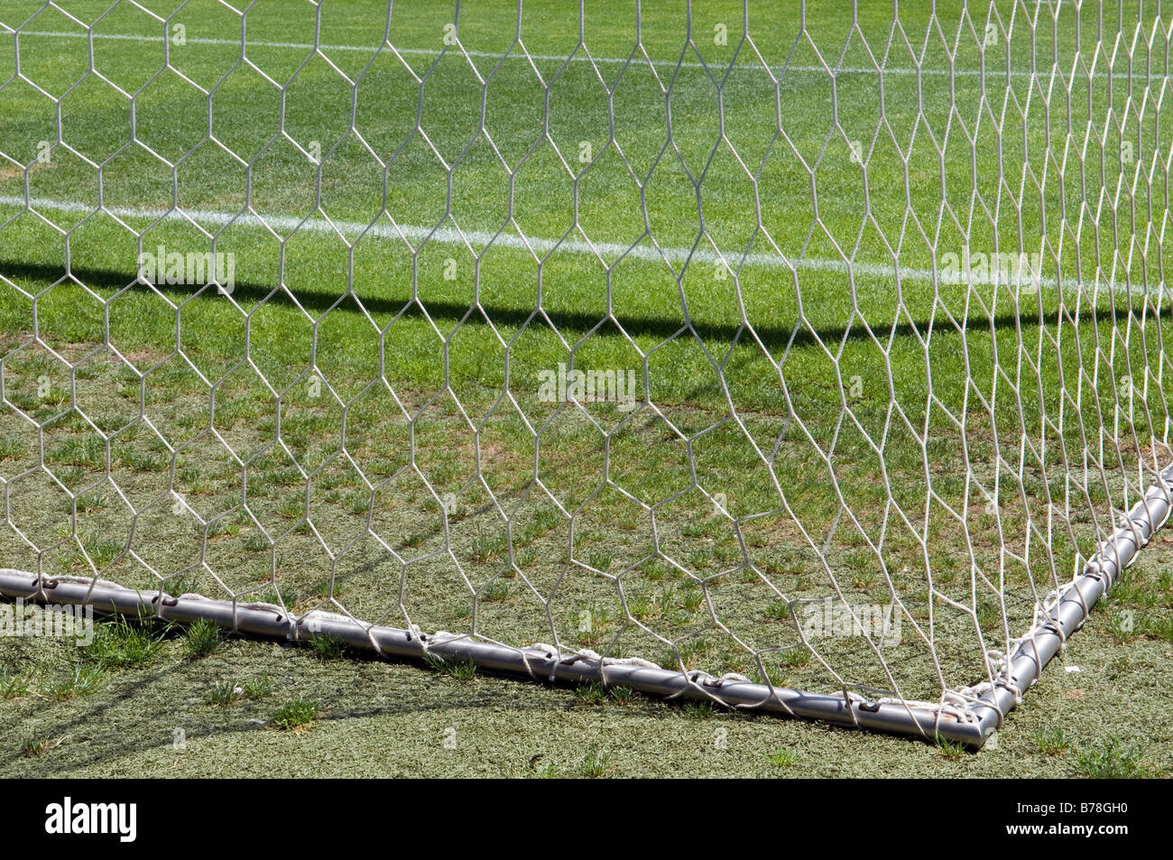 Goal nets detail hi-res stock photography and images - Alamy