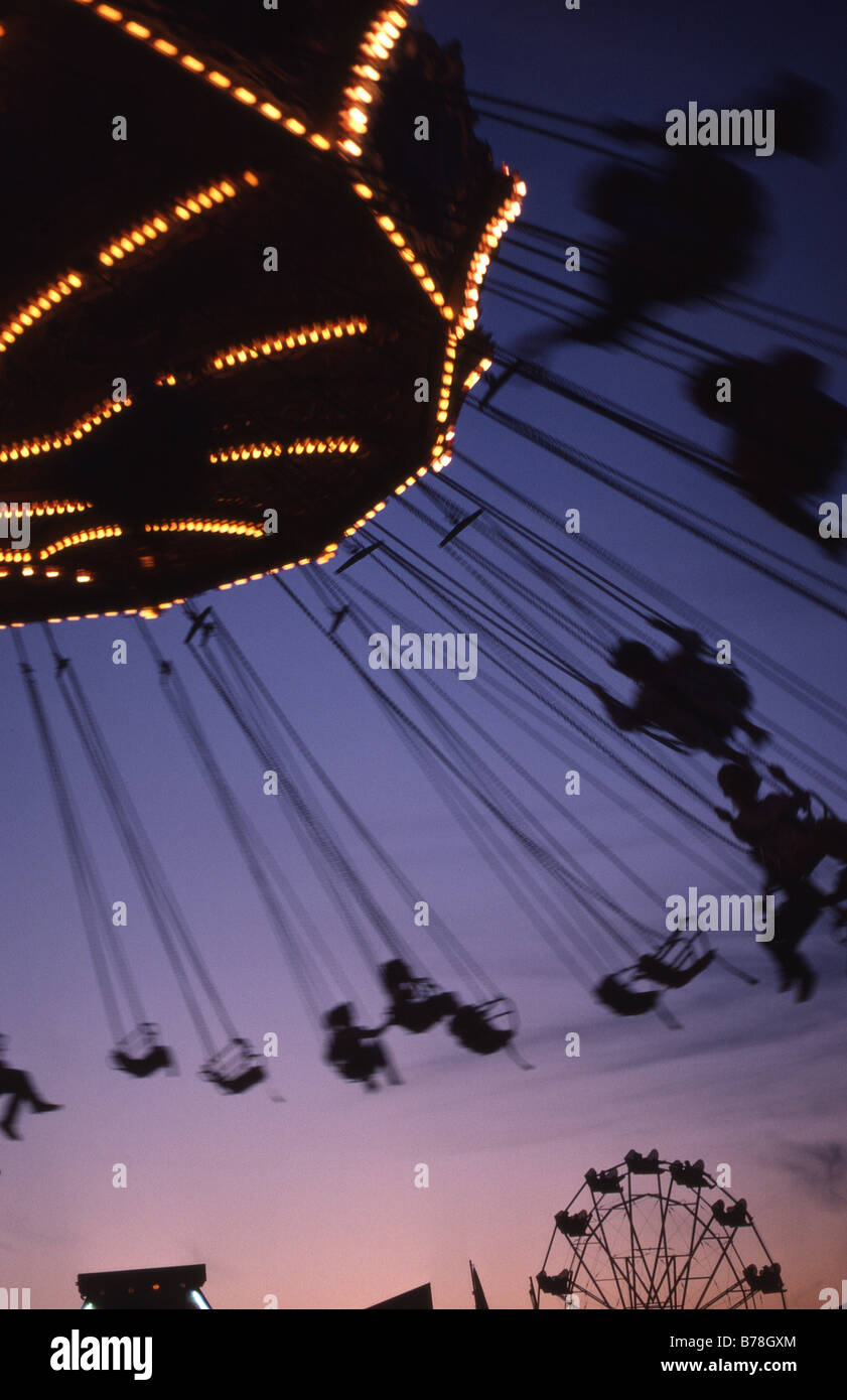 Amusement park ride Stock Photo - Alamy