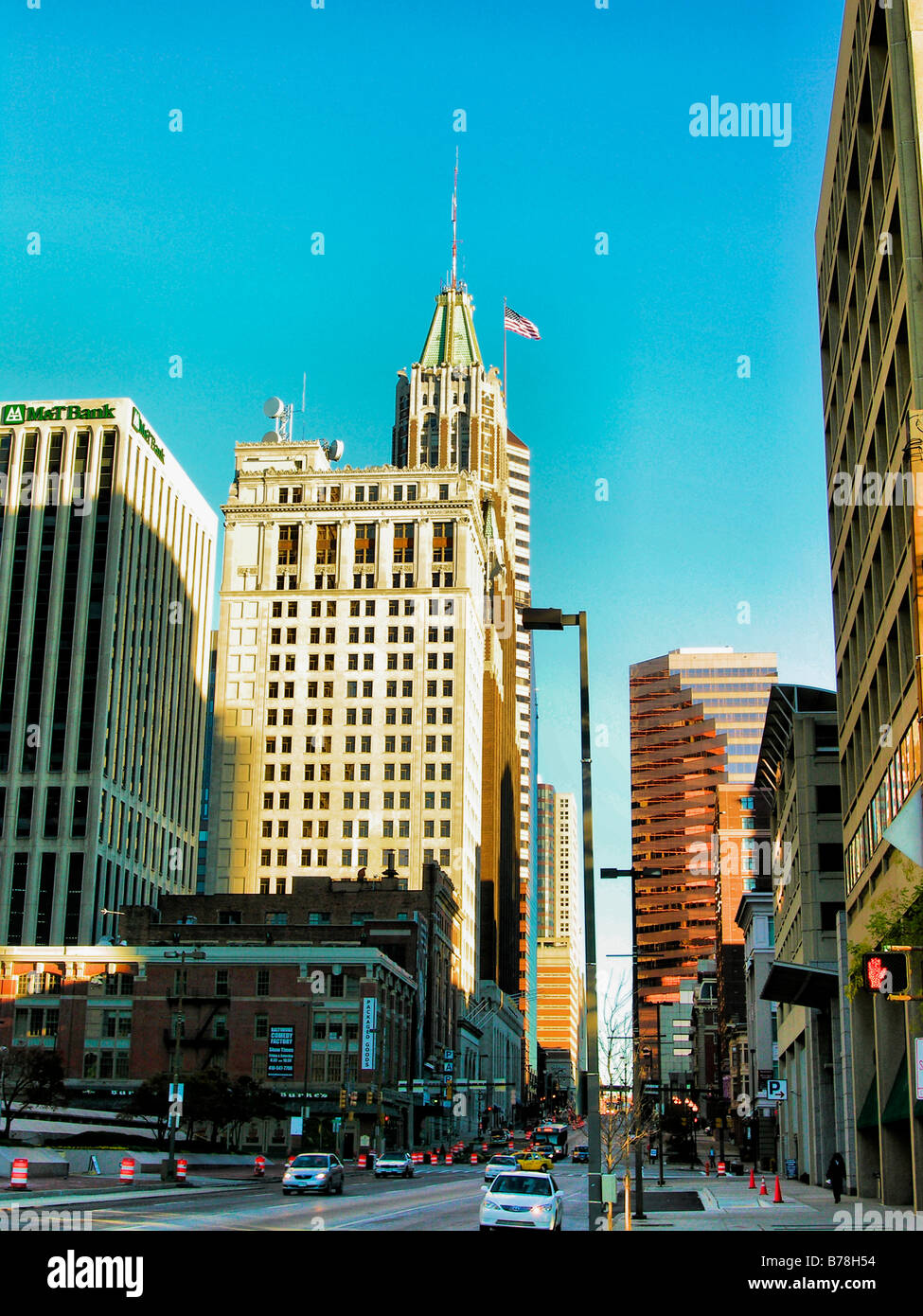Cityscapes in downtown Baltimore,MD Stock Photo - Alamy