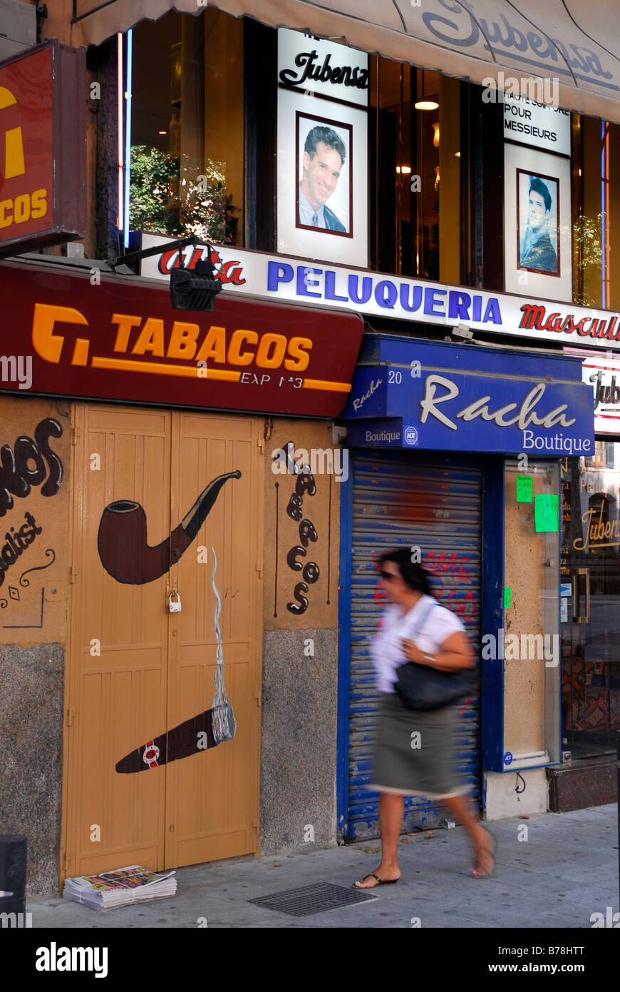 Spanish tobacco shop hi-res stock photography and images - Alamy