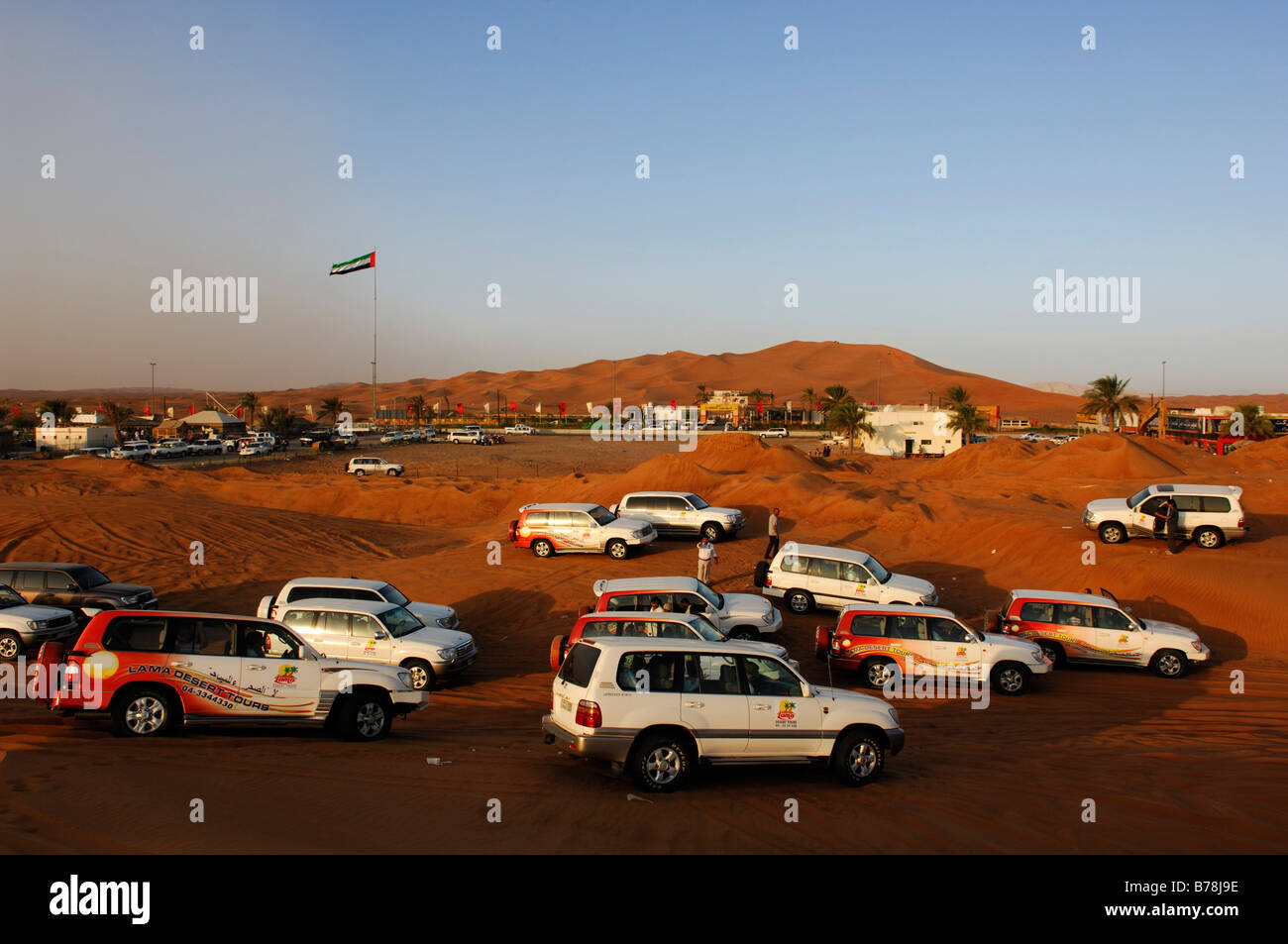 Jeep safari in Dubai, United Arab Emirates, UAE, Middle East Stock ...