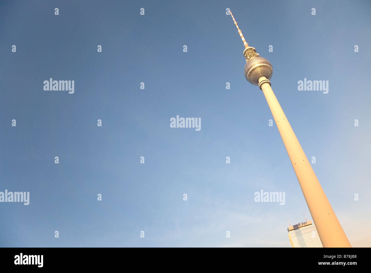 Famous landmark TV tower in Berlin Germany Stock Photo - Alamy