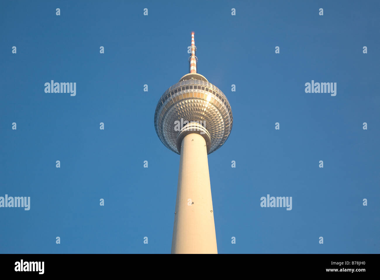 Famous landmark TV tower in Berlin Germany Stock Photo - Alamy