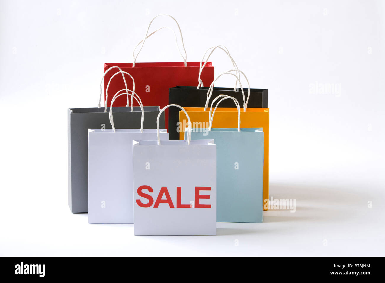 Shopping bags close up Stock Photo - Alamy